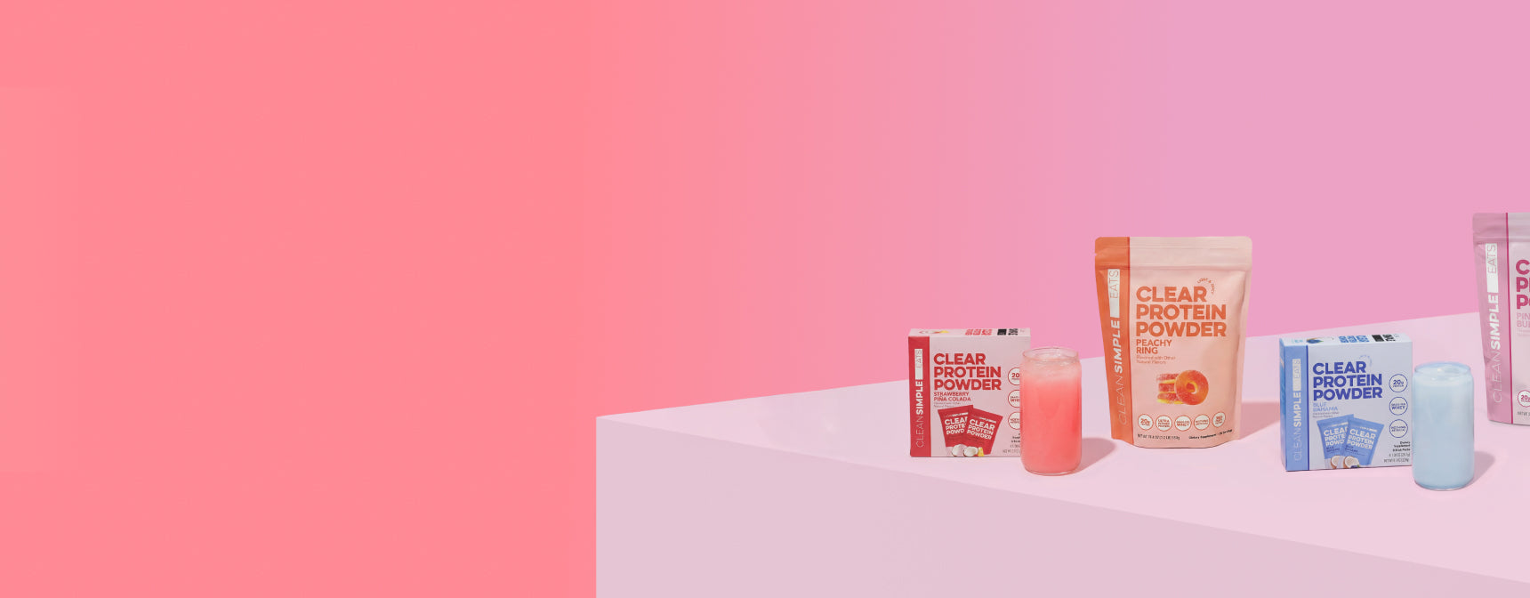 Shop Clear Protein Powder - Refreshing & Protein-Packed – Clean Simple Eats