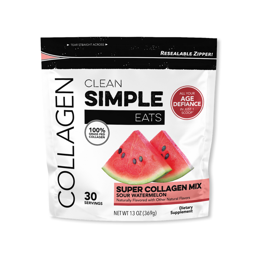 Sour Watermelon Collagen Powder | Clean Simple Eats