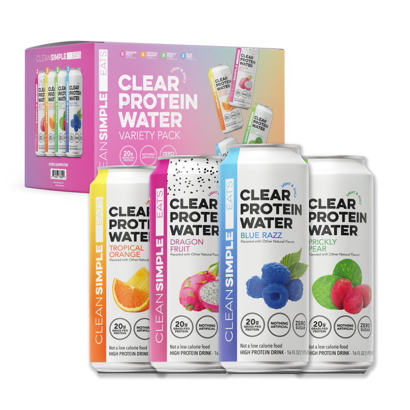 Clear Protein Water - Variety | CSE – Clean Simple Eats