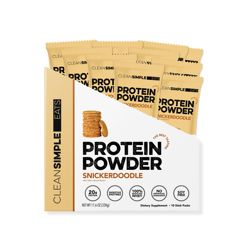 Protein Powder (packets) - Snickerdoodle | CSE – Clean Simple Eats