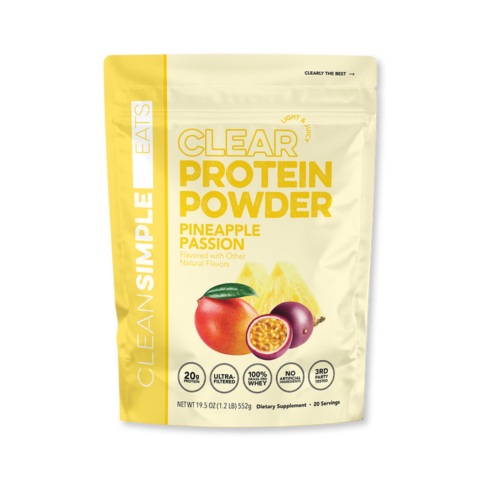 Shop Clear Protein Powder - Refreshing & Protein-Packed – Clean Simple Eats