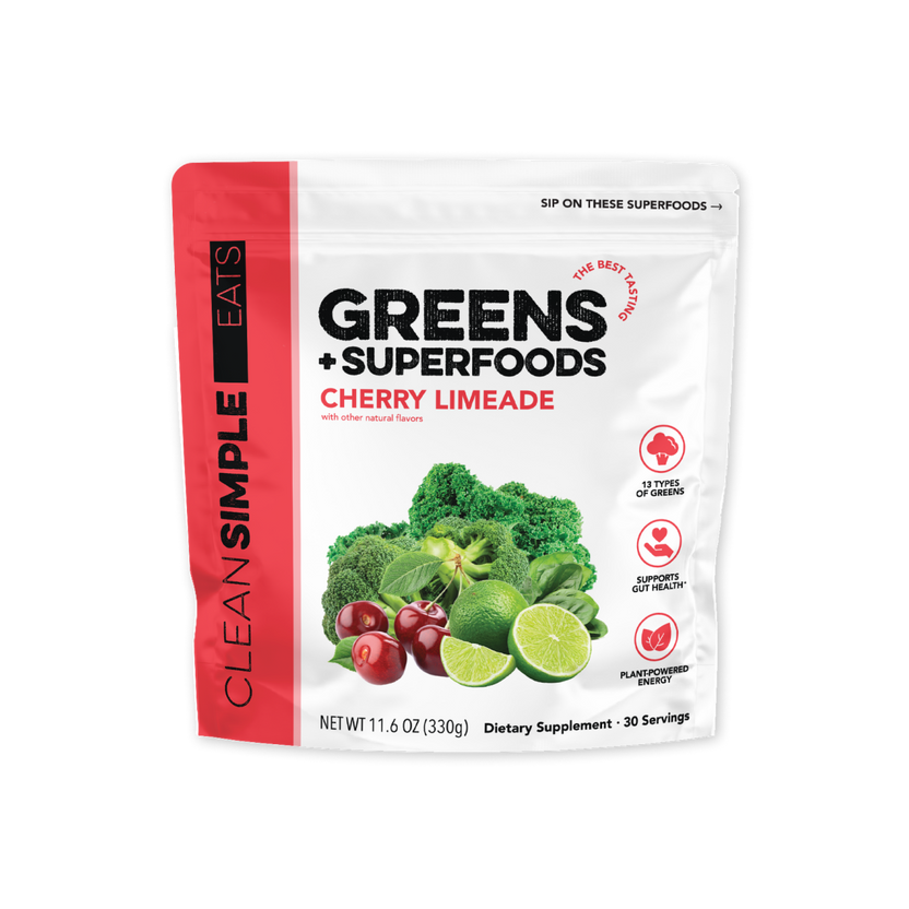 Greens - Cherry Limeade | CSE – Clean Simple Eats