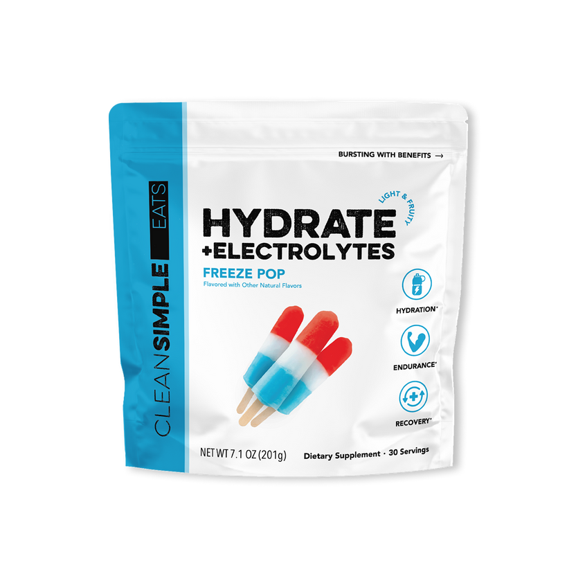 Hydrate + Electrolytes - Freeze Pop | CSE – Clean Simple Eats