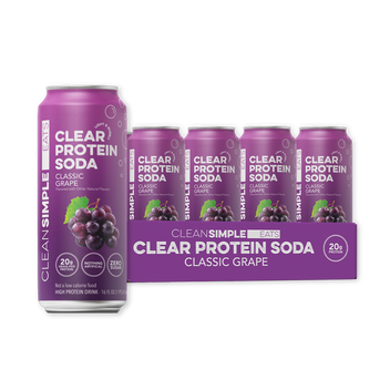 Clear Protein Soda: Cherry Lime (12 Pack) | Clean Simple Eats
