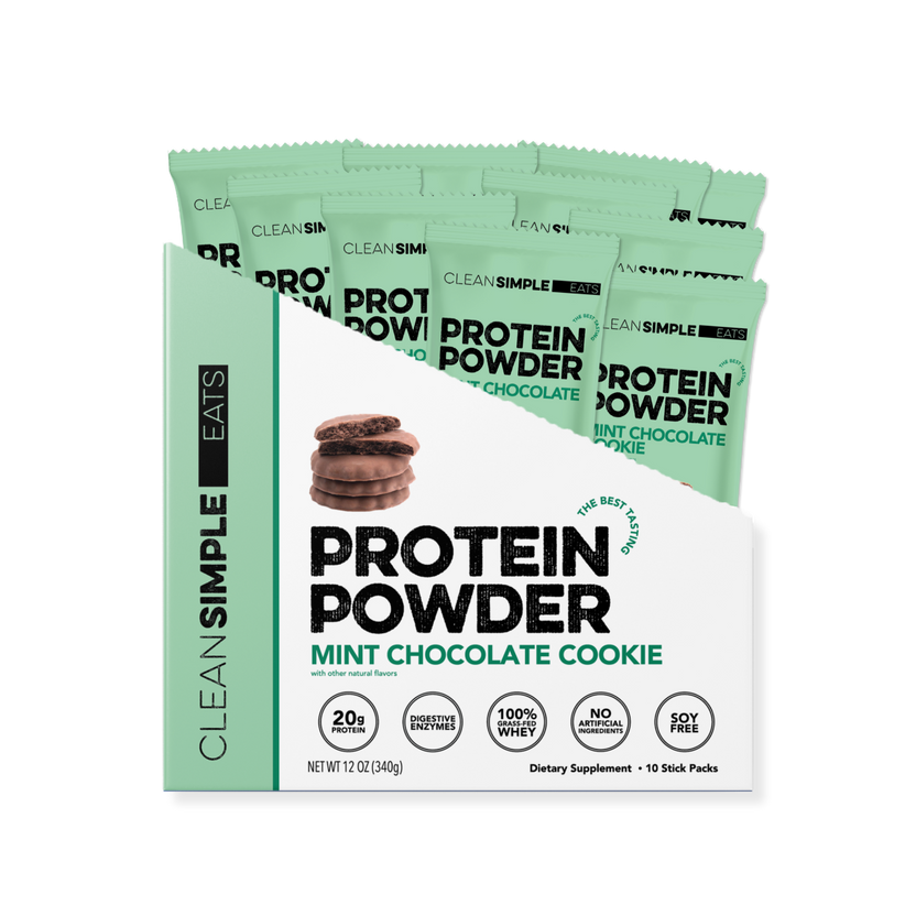 Protein Powder (packets) - Mint Chocolate | CSE – Clean Simple Eats